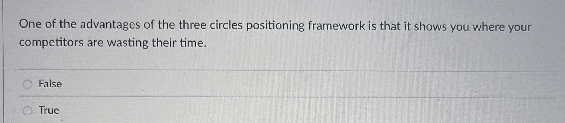 Solved One of the advantages of the three circles | Chegg.com