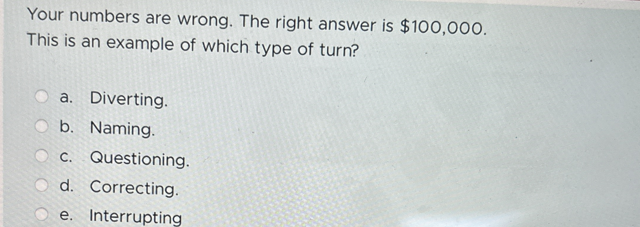 Solved Your numbers are wrong. The right answer is | Chegg.com