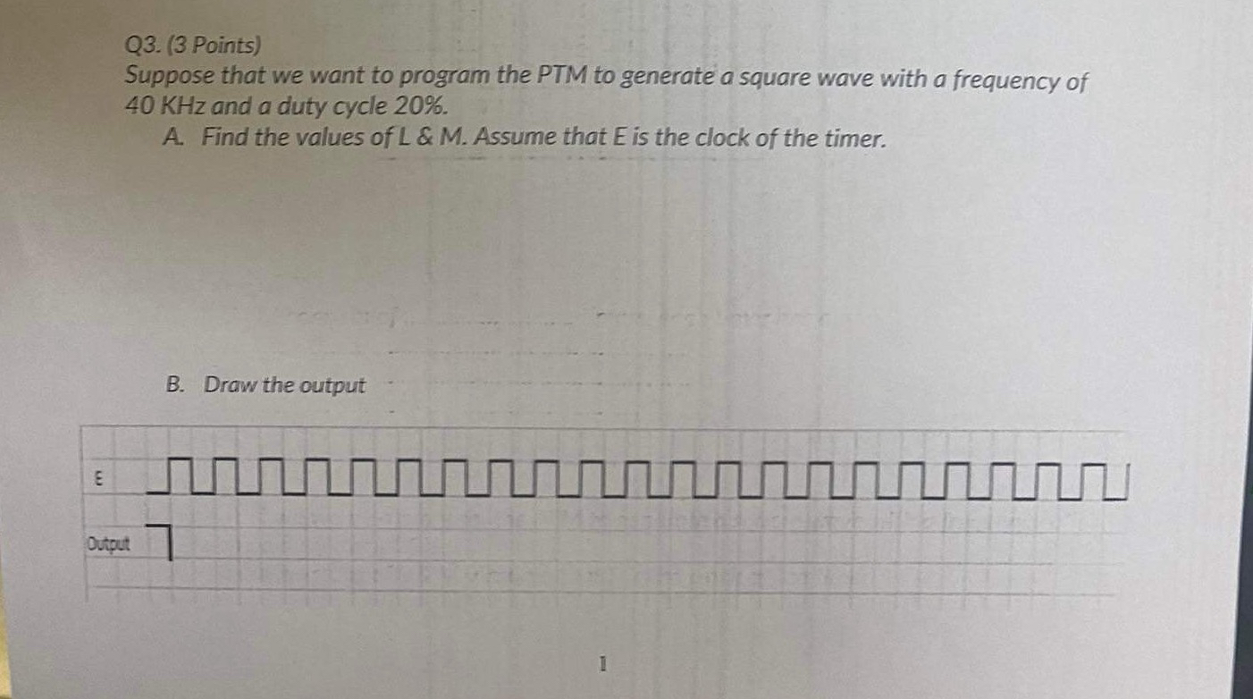 Solved Q3. (3 ﻿Points)Suppose that we want to program the | Chegg.com