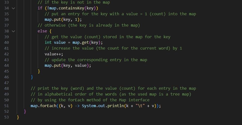 Solved port java.util.Map; // Java's own map interface port | Chegg.com