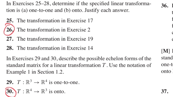 Solved In Exercises 17-20, show that T is a linear | Chegg.com