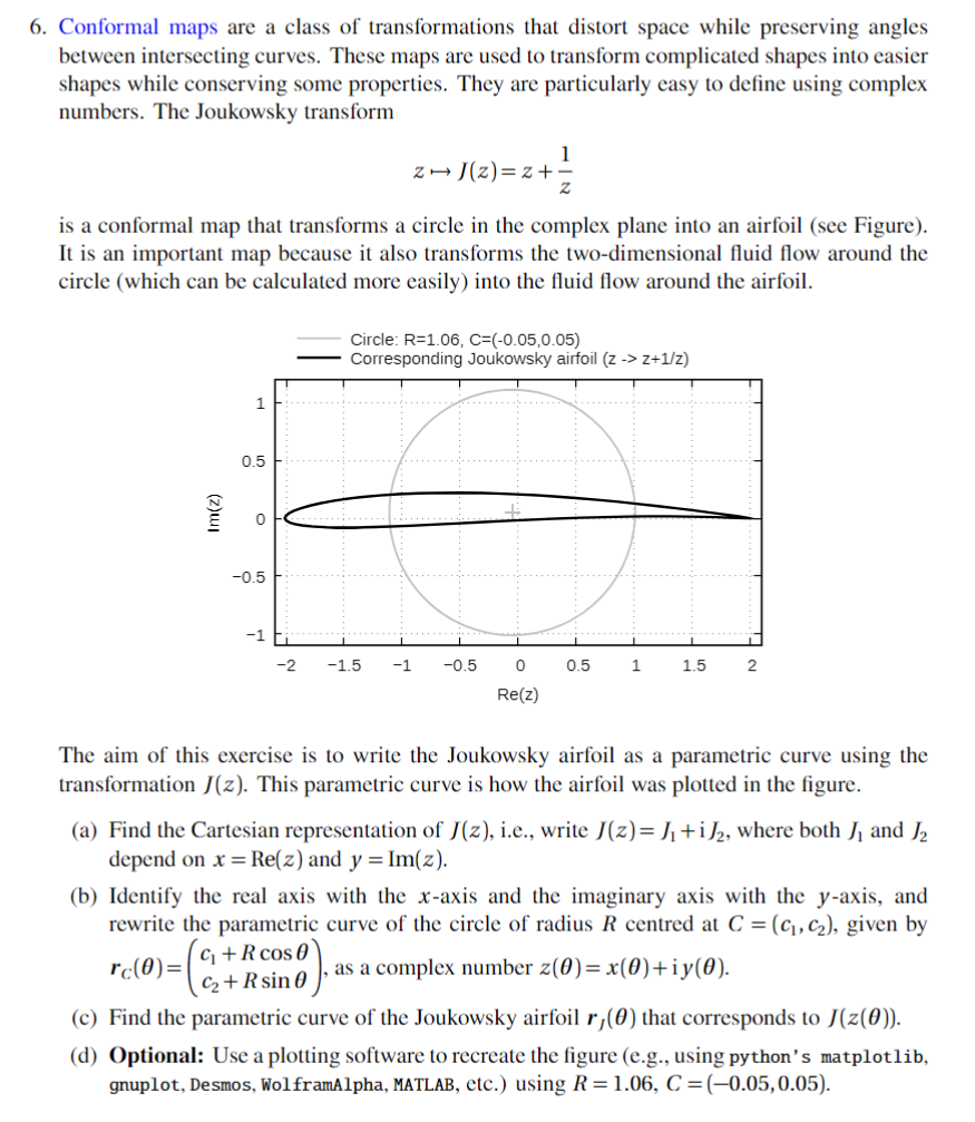 Solved Conformal maps are a class of transformations that | Chegg.com