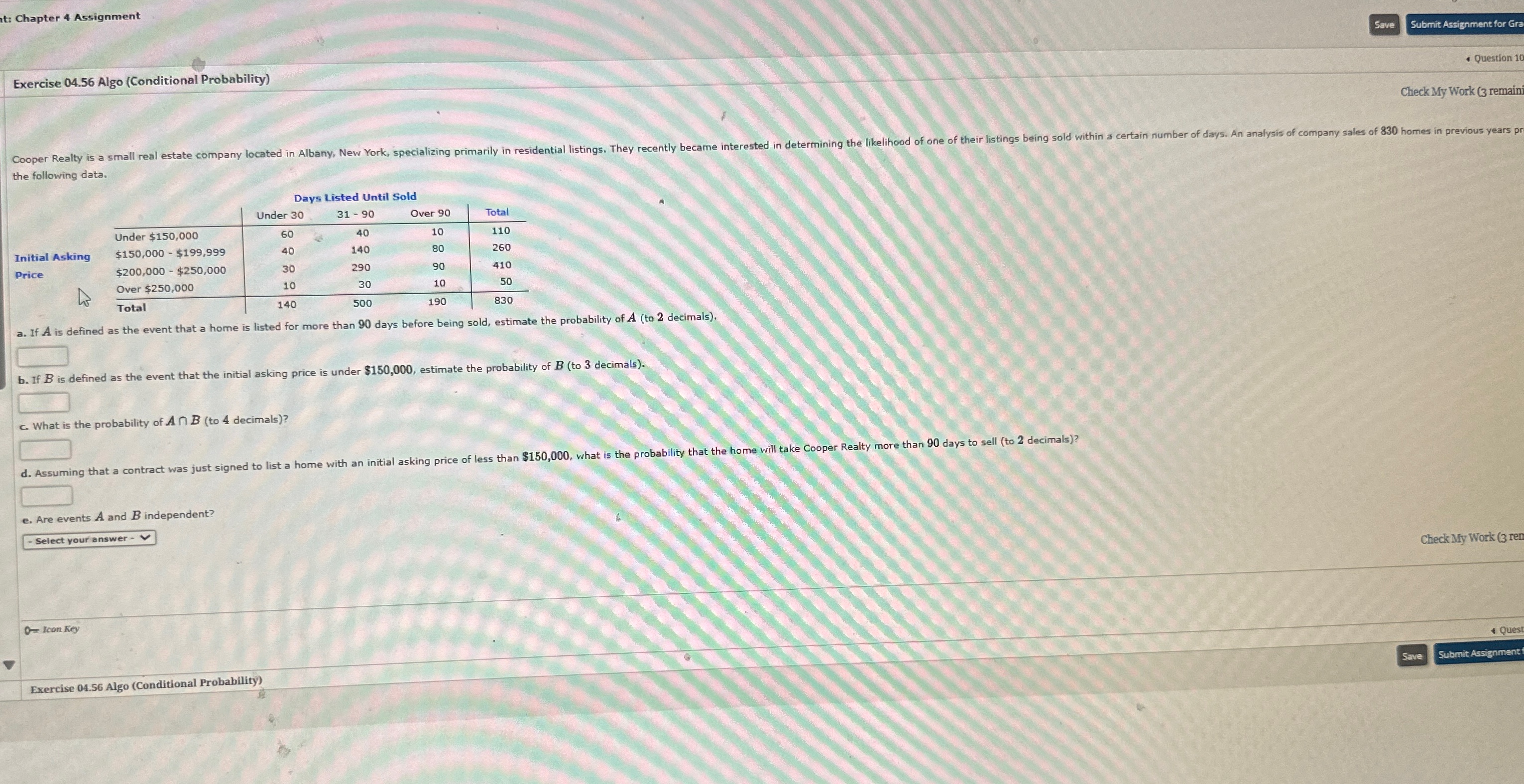 Solved t: Chapter 4 ﻿AssignmentSaveExercise 04.56 ﻿Algo | Chegg.com