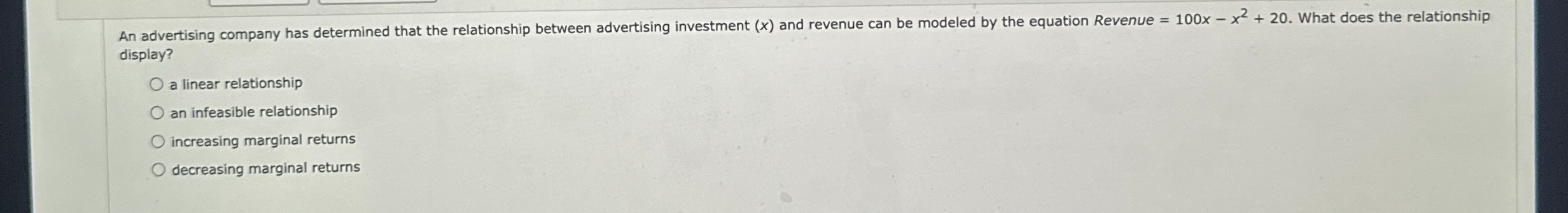 Solved An advertising company has determined that the | Chegg.com