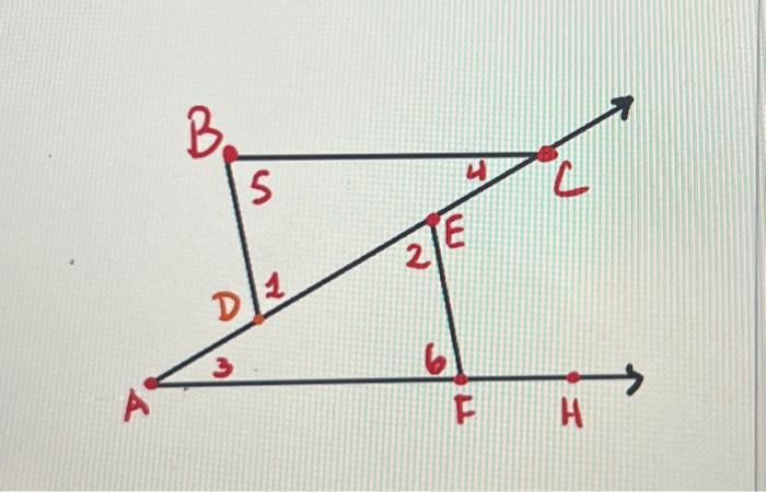 Solved Name the vertex of angel 1 | Chegg.com