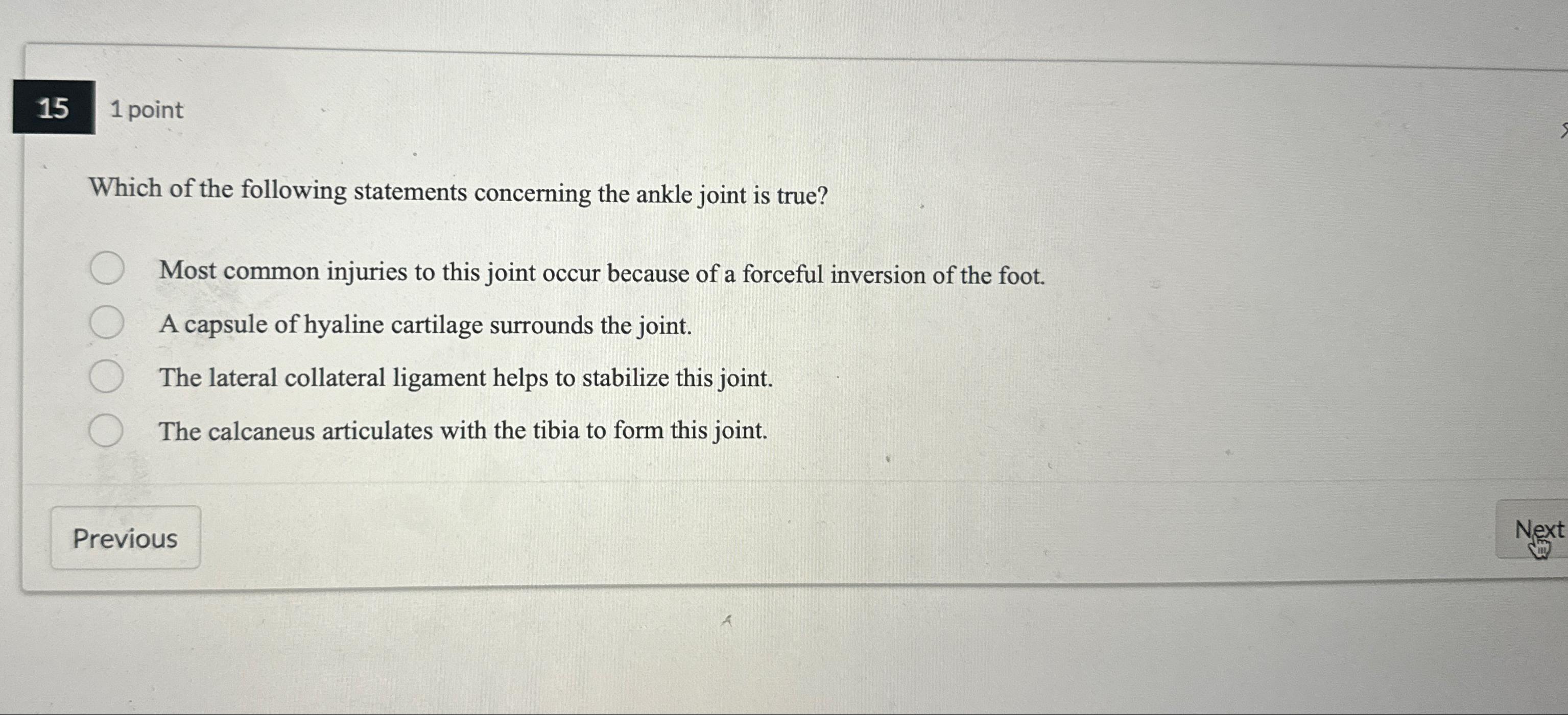 Solved 151 pointWhich of the following statements | Chegg.com Solved 151 pointWhich of the following statements | Chegg.com