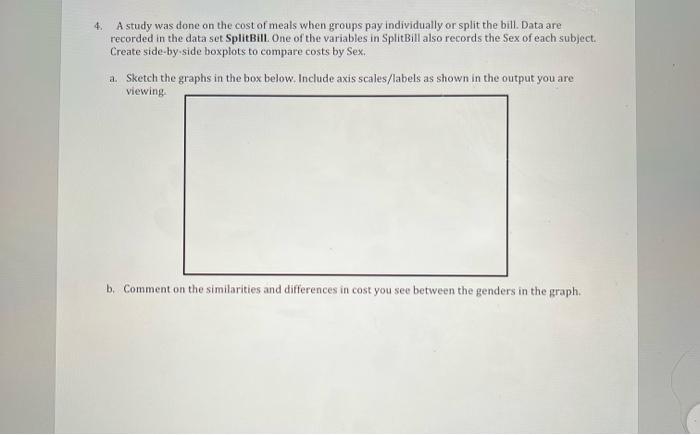 Solved Descriptive Statistics for One Quantitative Variable | Chegg.com