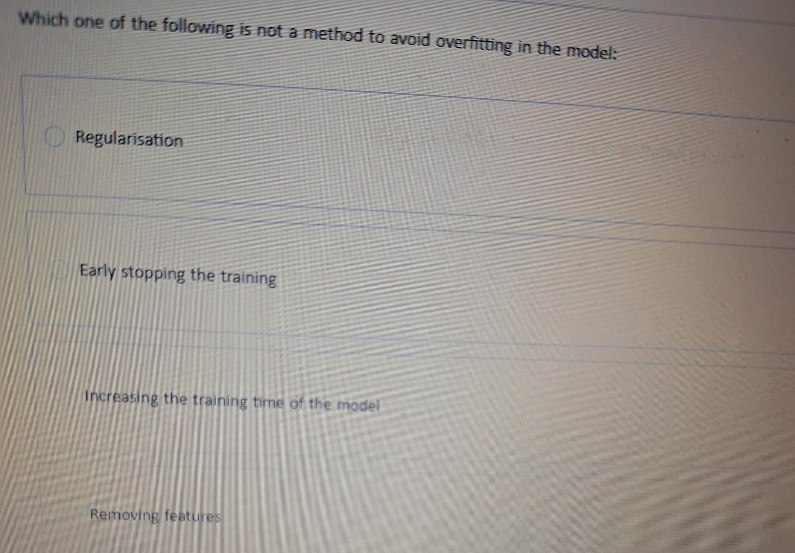 Which one of the following is not a method to avoid | Chegg.com