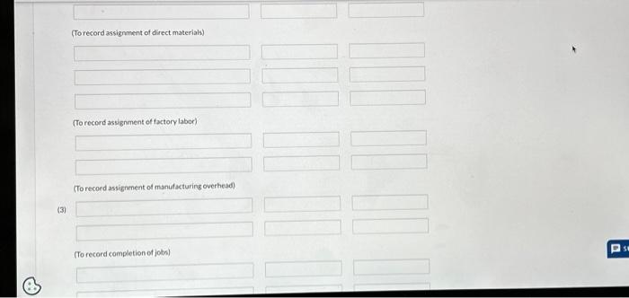 Solved A summary of materials requisition slips and time | Chegg.com
