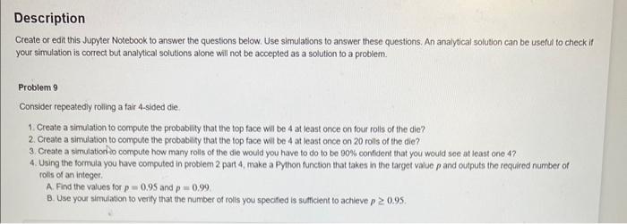 Solved Create or edit this Jupyter Notebook to answer the | Chegg.com