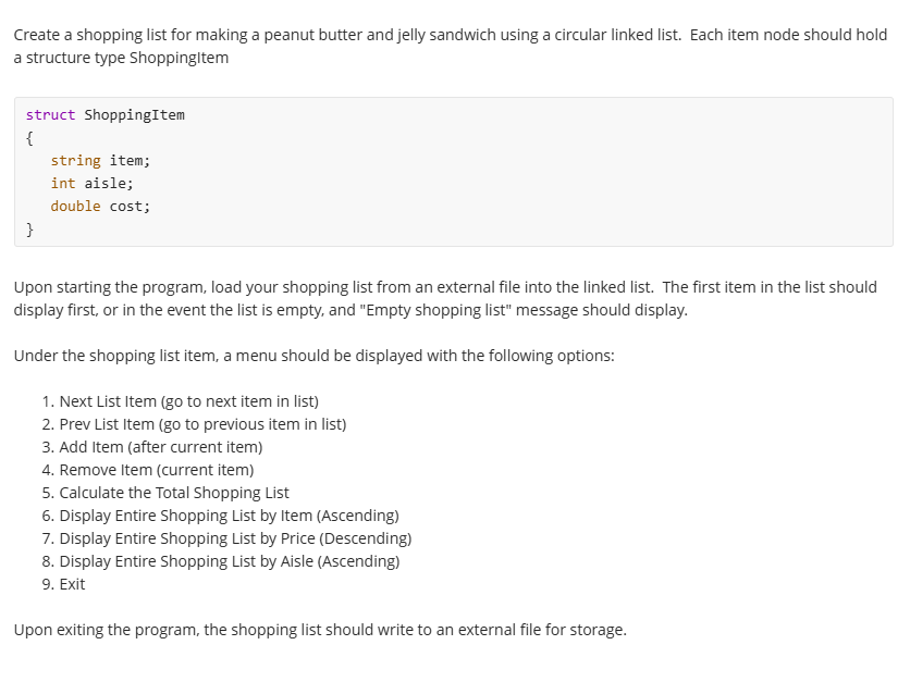 Solved C++ ﻿will you please help me build an IPO and the | Chegg.com