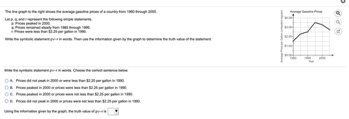 Solved Use letters to represent each non-negated simple | Chegg.com