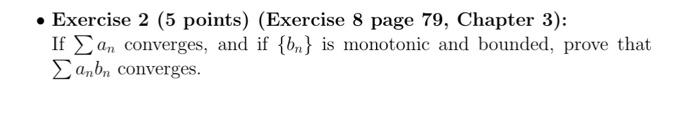 Solved - Exercise 2 ( 5 points) (Exercise 8 page 79 , | Chegg.com