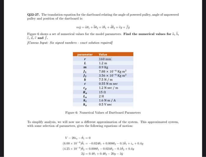 Part 1: Dartboard Positioning System The following | Chegg.com