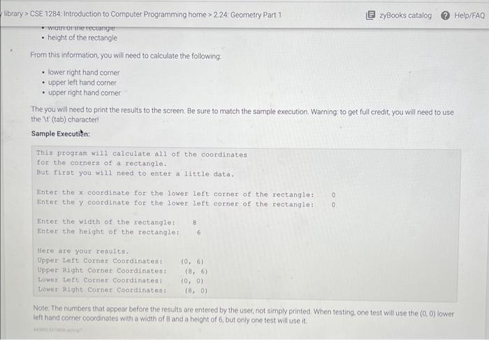 Solved Objectives: - To practice reading values from the | Chegg.com