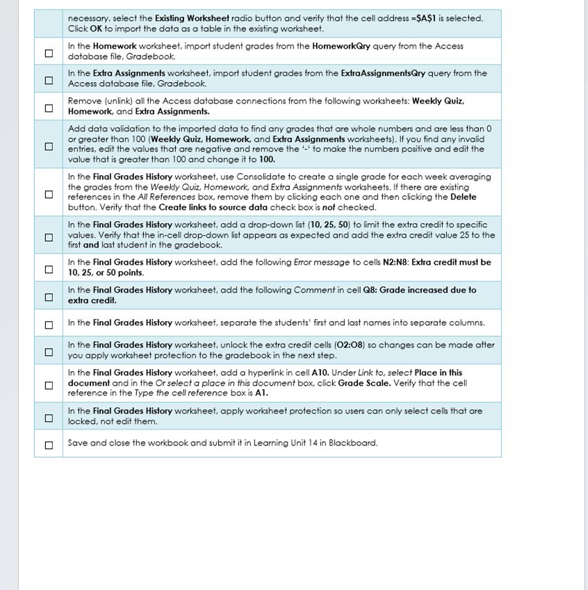 Solved necessary, select the Existing Worksheet radio button | Chegg.com