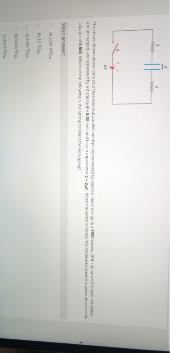 Solved .. www The circuit shown above consists of two | Chegg.com