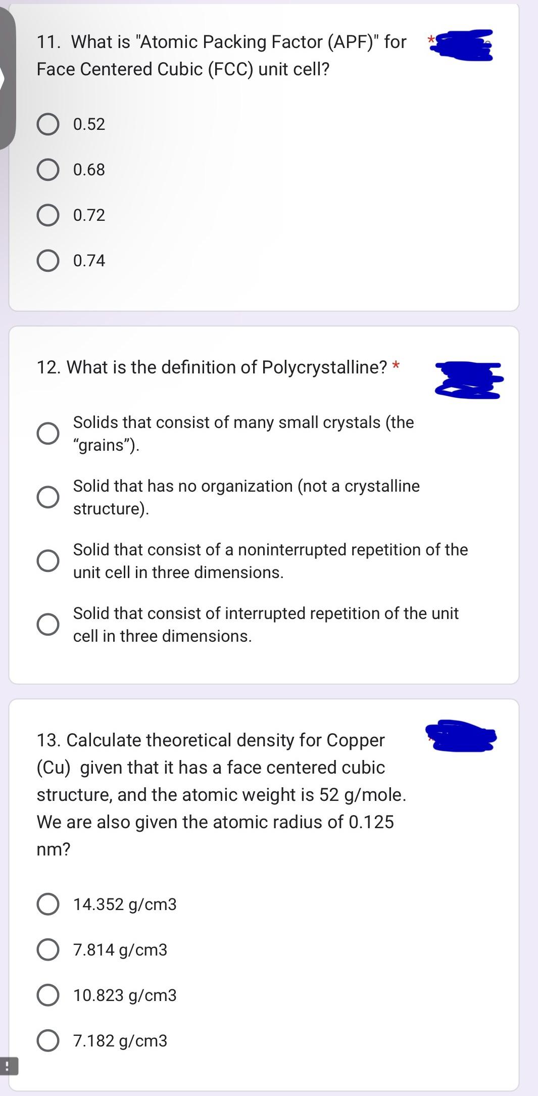 Solved What Is Atomic Packing Factor Apf ﻿for Face
