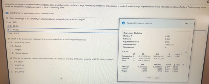 Solved The value of the measured (observed) test statistic | Chegg.com