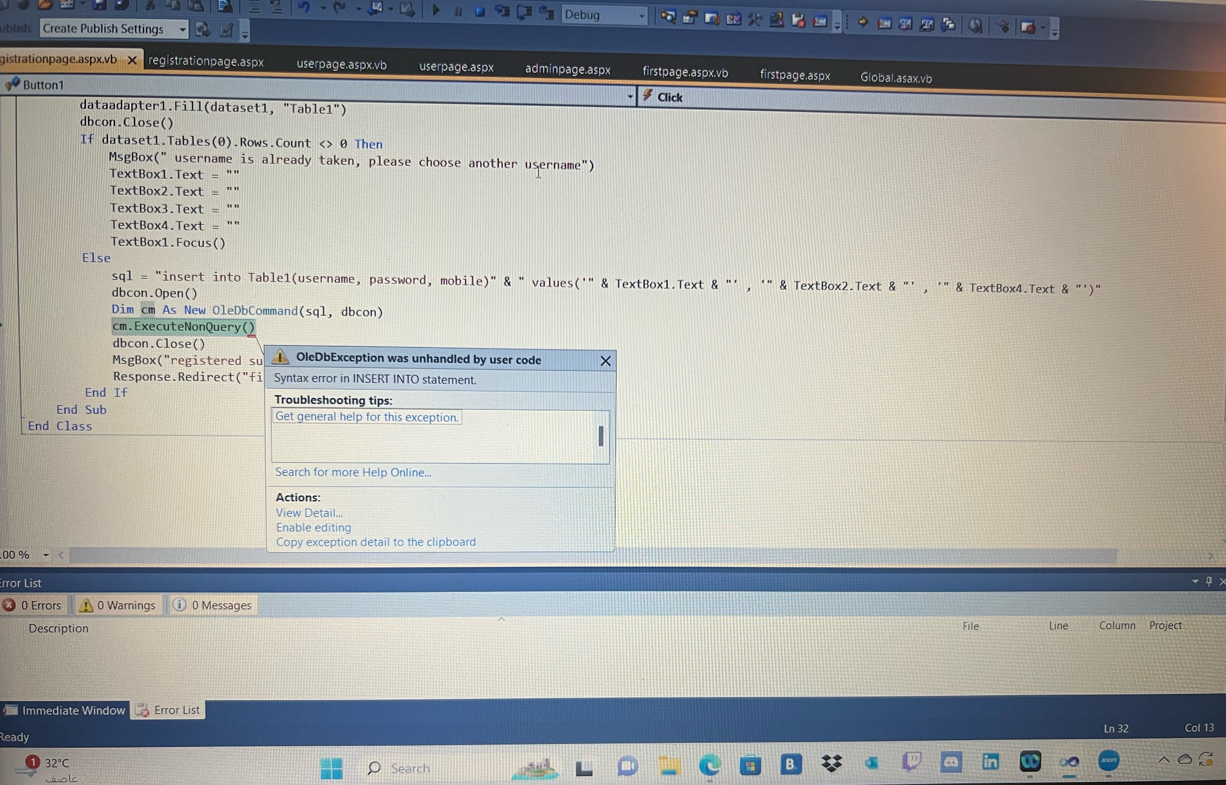 Solved I'm trying to connect the codes (Visual studio 20101) | Chegg.com