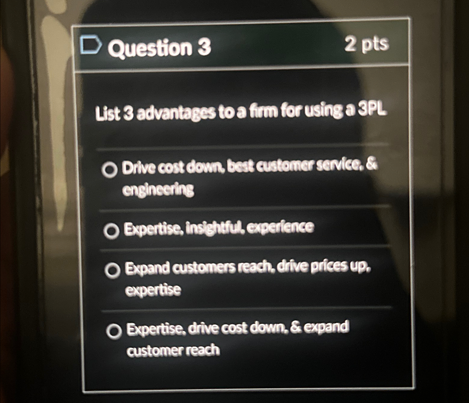 Solved Question 32 ﻿ptsList 3 ﻿advantages to a fim for using | Chegg.com