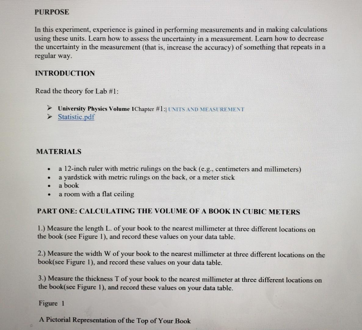 Solved PURPOSE In this experiment, experience is gained in | Chegg.com