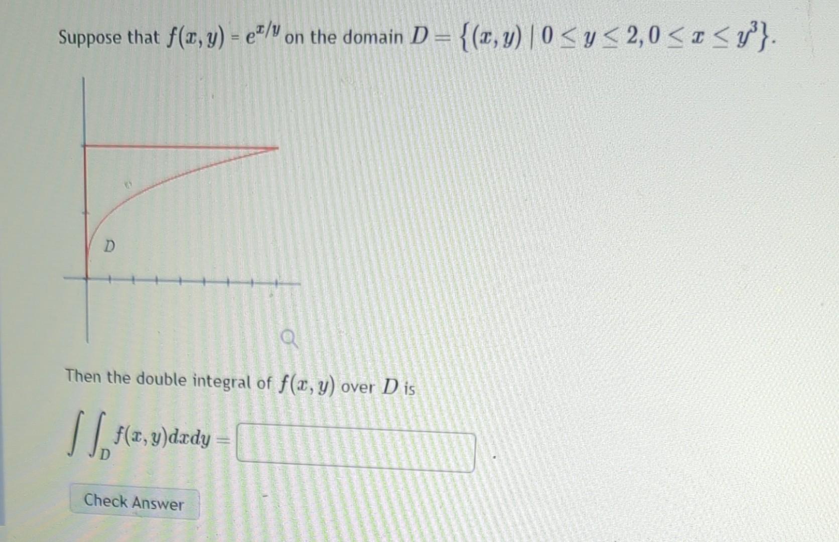 Solved Suppose that f(x,y)=2x+2y and the region D is given | Chegg.com