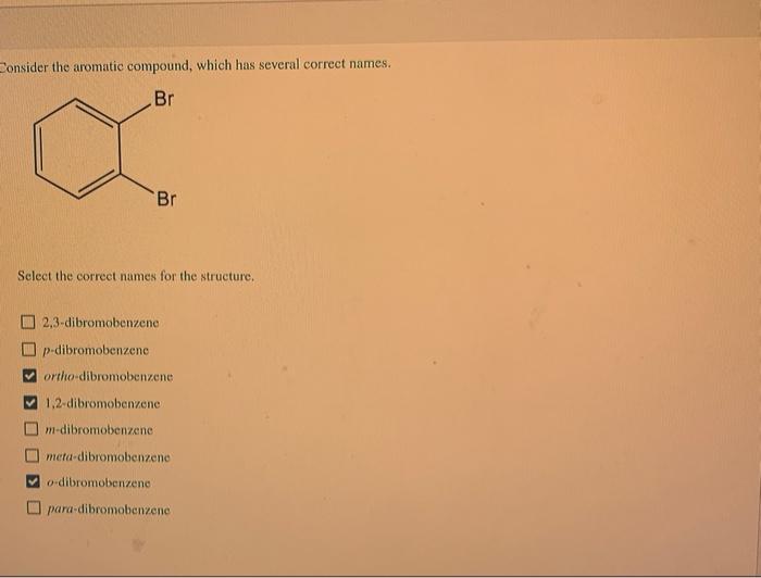 [Solved]: question 9 Consider the aromatic compound, which h