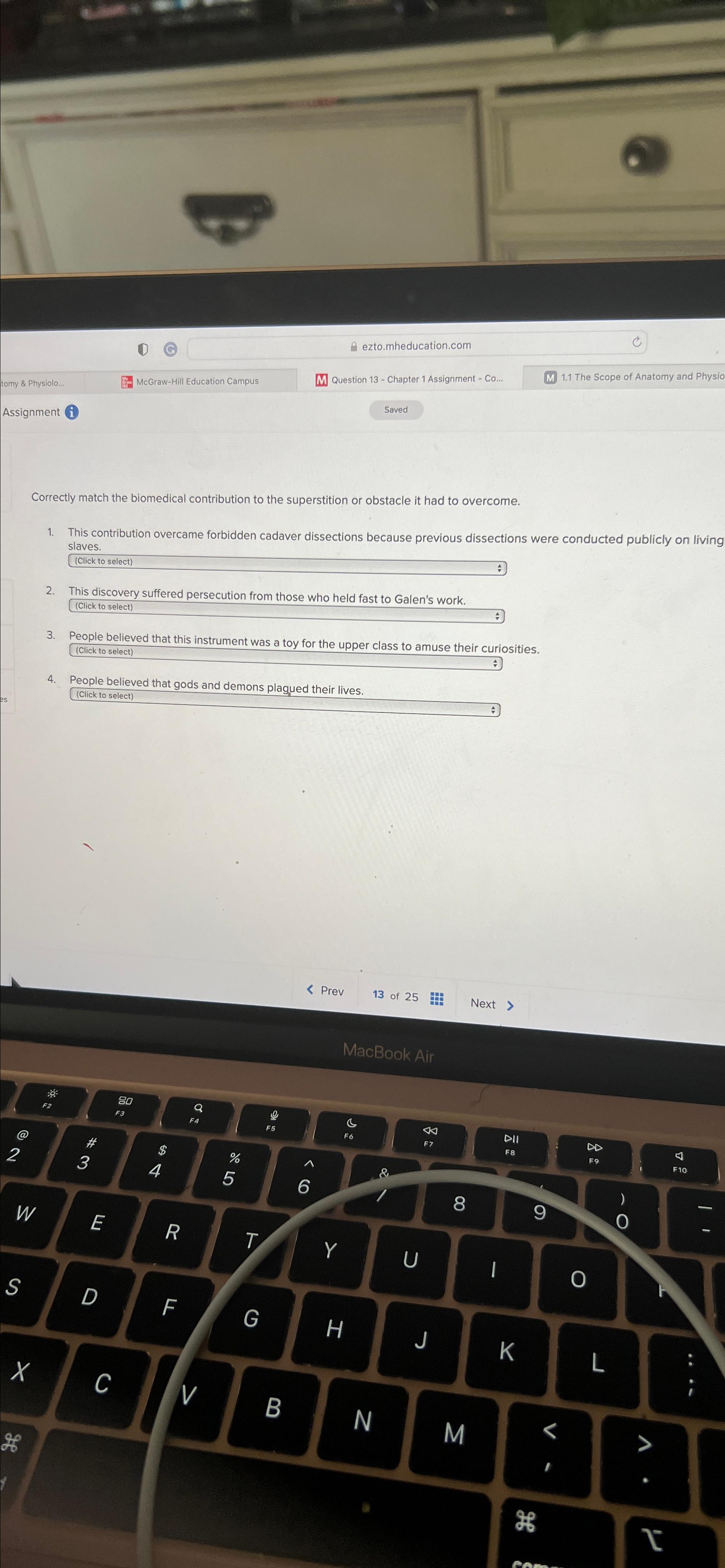 Solved Correctly match the biomedical contribution to the | Chegg.com