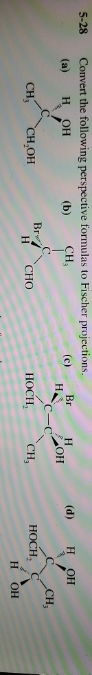 Solved 5-28 Convert the following perspective formulas to | Chegg.com
