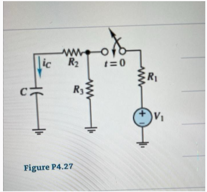 4.3, (Find differential equation for V_(C) ) (Making | Chegg.com