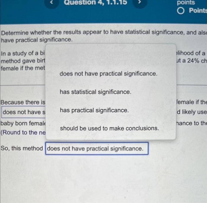 Solved Determine whether the results appear to have | Chegg.com