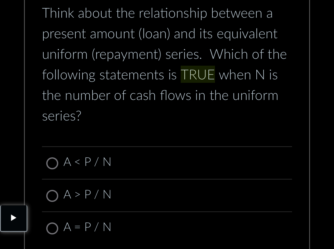 Solved Think about the relationship between a present amount | Chegg.com