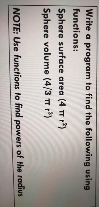 Solved ctt Write a program to find the following using | Chegg.com