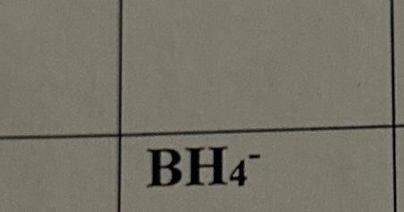 Solved BH4− | Chegg.com