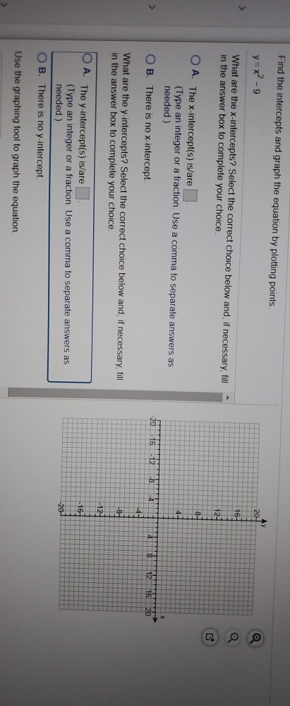 Solved Find the intercepts and graph the equation by | Chegg.com