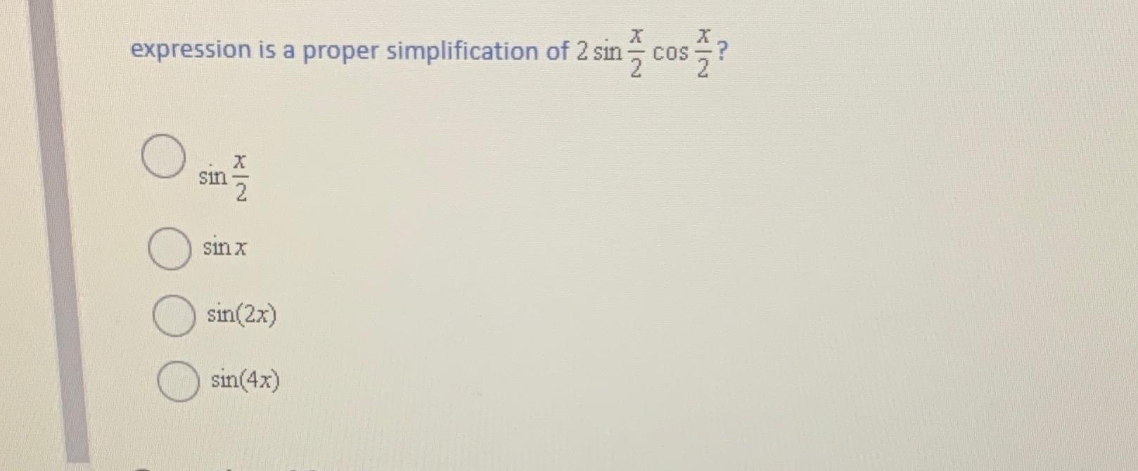 Solved expression is a proper simplification of | Chegg.com