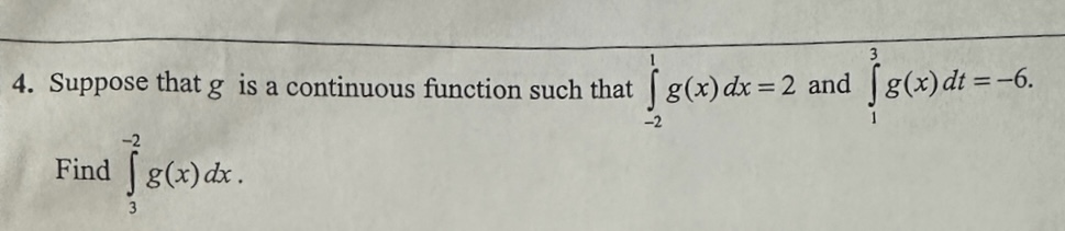 Solved Suppose that g ﻿is a continuous function such that | Chegg.com