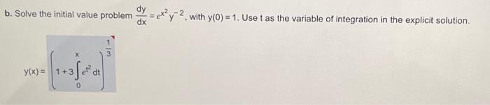 Solved Certain indefinite integrals such as ∫e2dx cannot be | Chegg.com