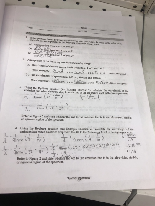 Solved DATE NAME SECTION POSTLABORATORY ASSIGNMENT 1. In the | Chegg.com