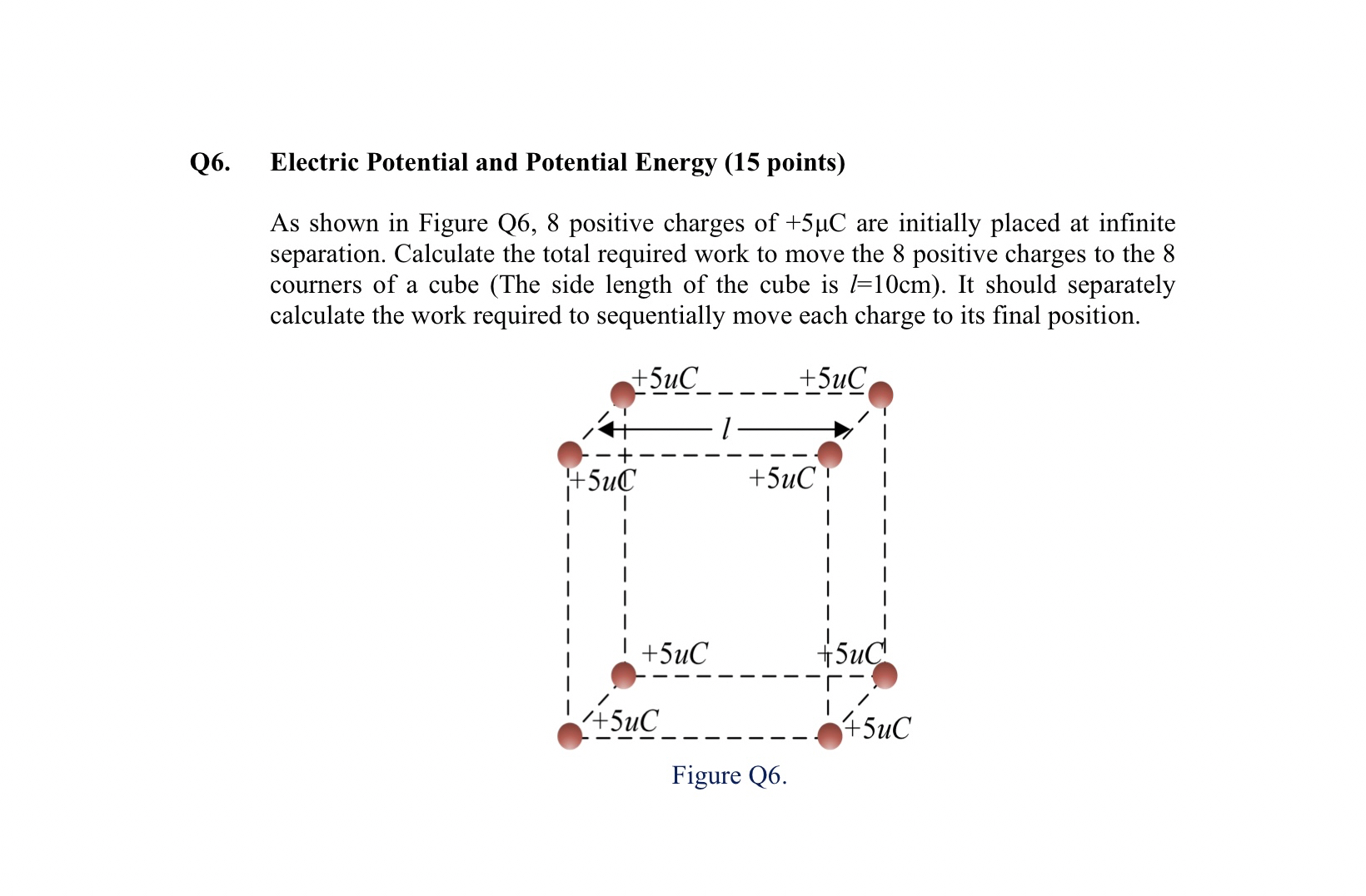 Solved Q6. ﻿Electric Potential and Potential Energy (15 | Chegg.com