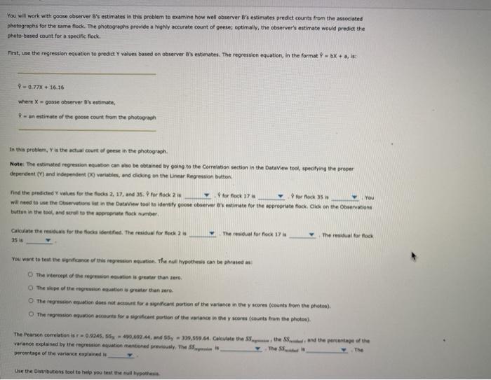 Solved Experienced observers use aerial survey methods to | Chegg.com