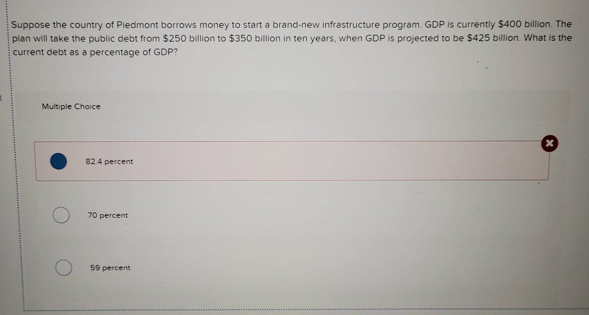 Solved At which equilibrium will the government most likely | Chegg.com