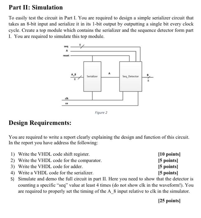 Solved Part I: Long Sequence Detector You are required to | Chegg.com
