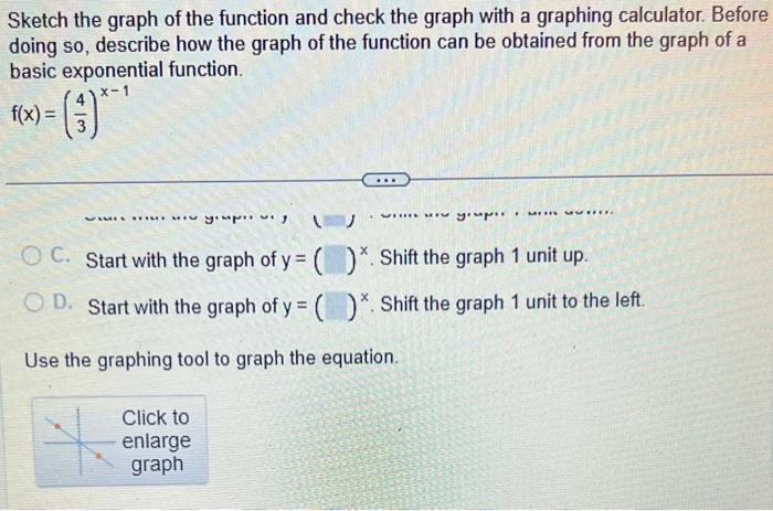 Solved Sketch the graph of the function and check the graph | Chegg.com