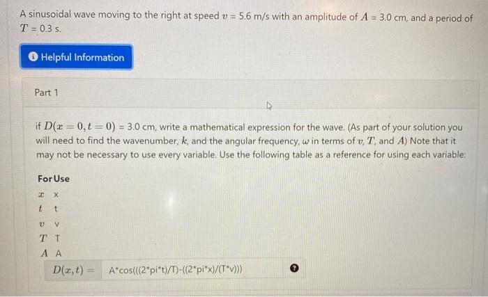 Solved I just need help with Part 2 please, i just showed | Chegg.com