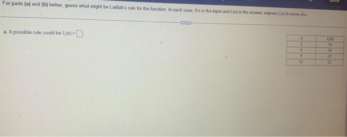Solved For parts (a) and (b) below, guess what might be | Chegg.com