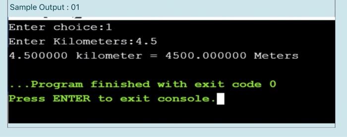 Solved Use Code Blocks / www.onlinegdb.com to execute | Chegg.com