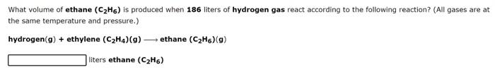 Solved What is the total volume of gaseous products formed | Chegg.com