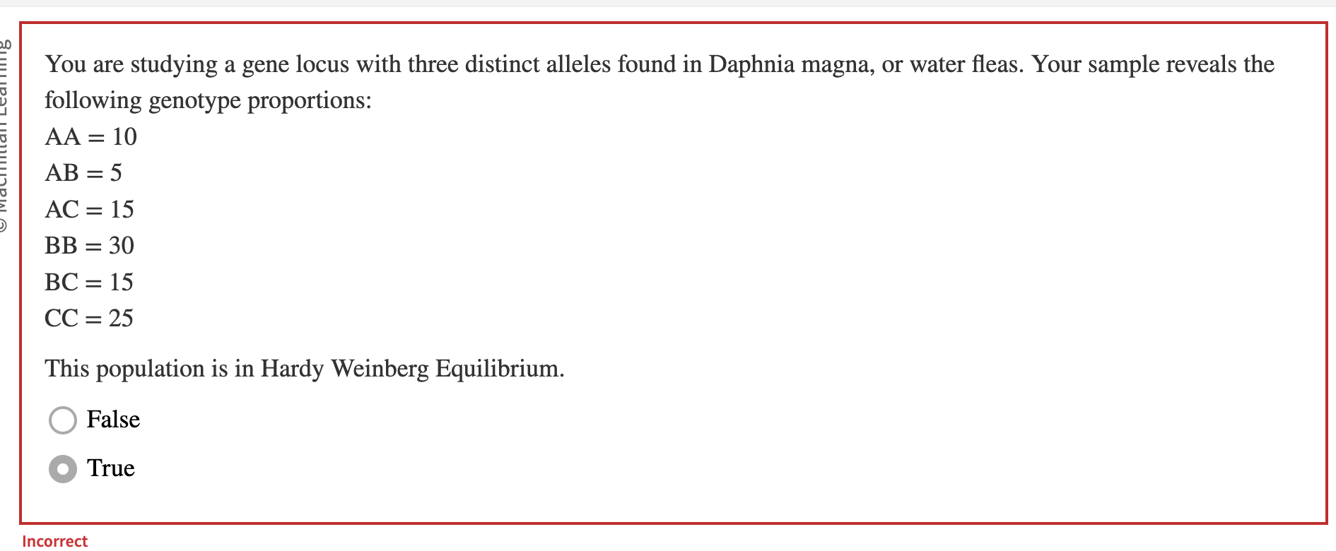 Solved You are studying a gene locus with three distinct | Chegg.com